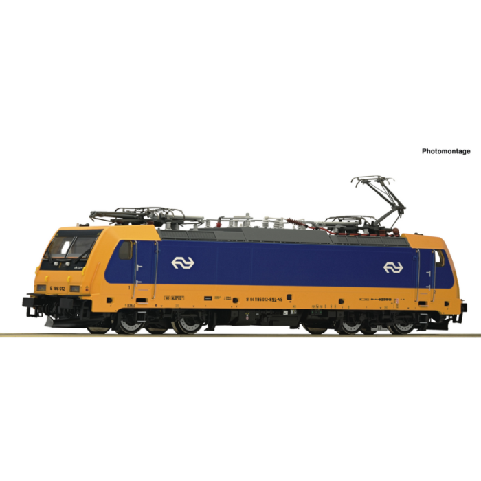 Roco 78654 H0 AC NS Elektrische locomotief BR 186, AC digitaal (DCC) sound