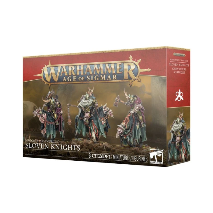 Warhammer Age of Sigmar | Maggotkin of Nurgle Sloven Knights Warhammer ...