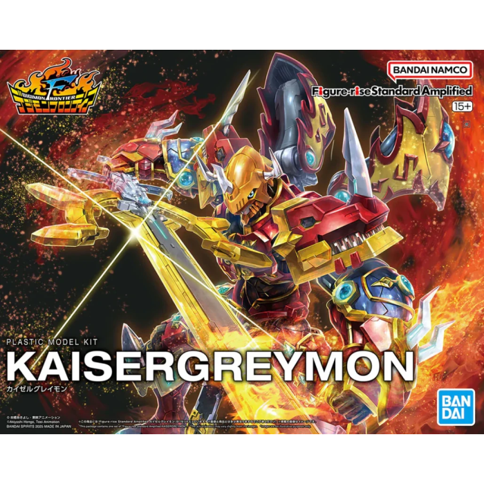 Figure-rise Standard Amplified : Kaiser Greymon BANDAI 68852