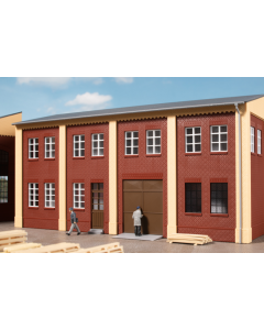 Deur, poort, bruin, trap, helling/Tore, Tür braun & Stuf, R. Auhagen 80257