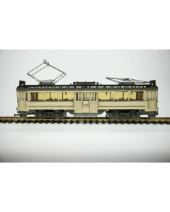 Marklin 0072#2e Occasion (Handgemaakt) Spoor 1 HTM 71 Gele Tram