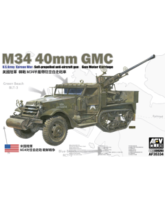 1/35 U.S. M34 40mm Gun Motor Carriage "Korean War" AFV-Club 35334
