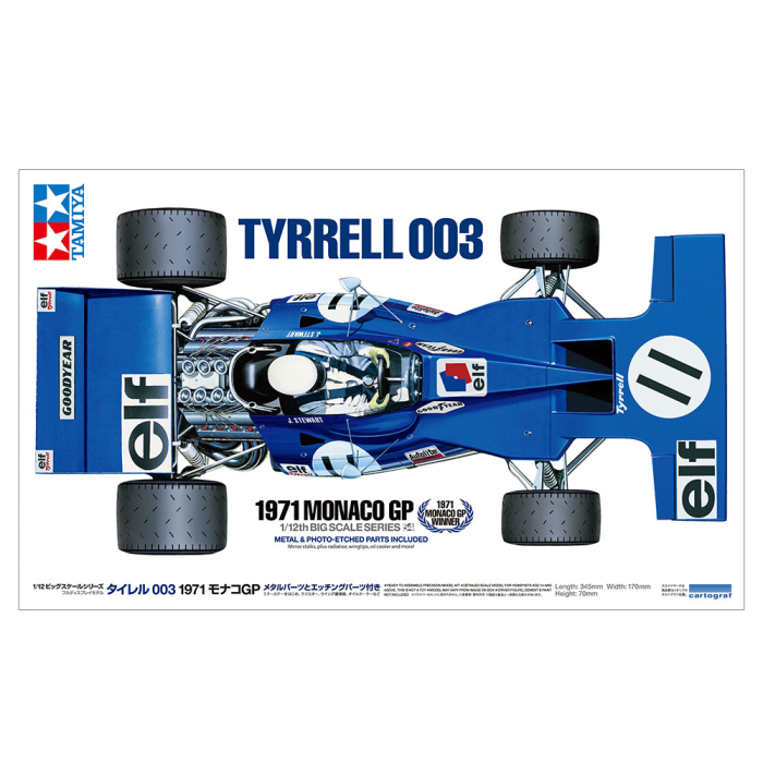 1/12 Tyrrell 003, 1971 Monaco GP